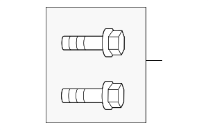 2007-2023 Mopar Stabilizer Bar Screw 6105078AA | TascaParts.com
