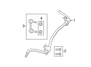 06105078AA - Stabilizer Bar Screw - 2007-2023 Mopar | Mopar Parts Canada