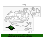 2014-2022 GM Head Lamp Control Module 22907456 | GMPartsDirect.com