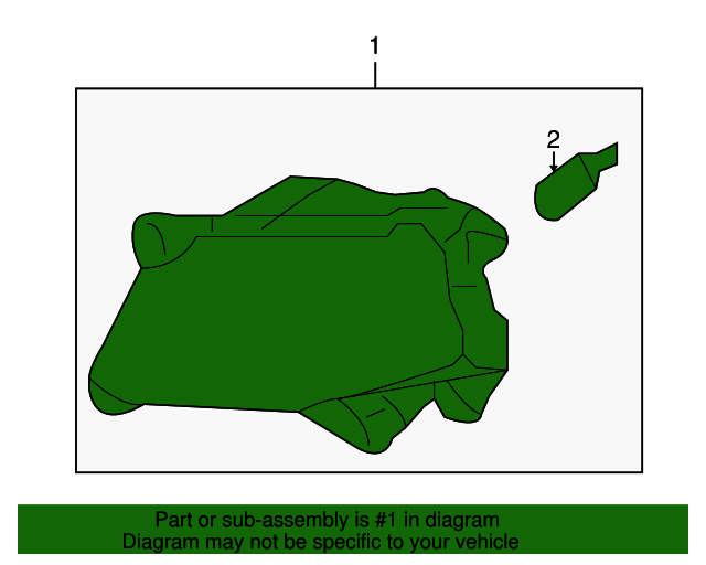 92201-2G500 - Fog Lamp Assembly 2009-2010 Kia Optima | Kia.Parts Store