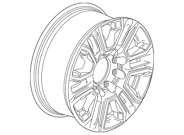 2021-2025 GMC F Wheel 84742708 GM | GMPartsDirect.com