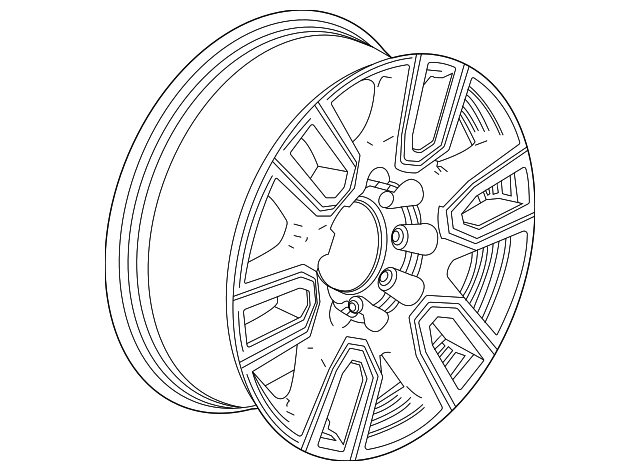 84742712 - F Wheel 2021-2024 GMC | Gateway Buick GMC Parts