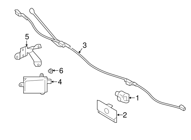 2018-2019 Subaru Outback Blind Spot Radar Bracket - Driver's Side (LH ...