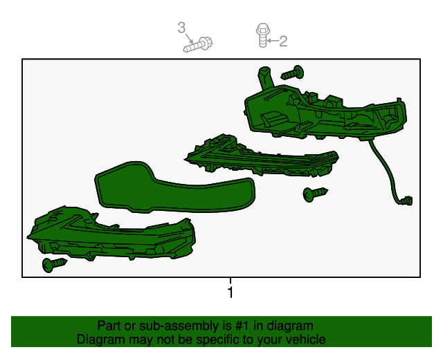 Lexus OEM Daytime Run Lamp Part# 81610-78080 | OEM Vehicle Parts