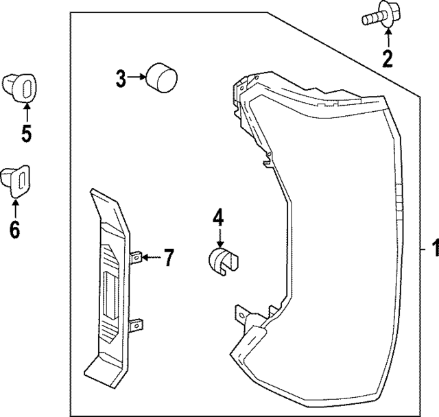 81550-0C130 - Combo Lamp Assembly - 2022-2024 Toyota Tundra | OEM ...