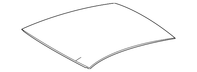 63201-62010 - Glass Panel - 2021 Toyota Mirai | OEM Genuine Toyota Parts