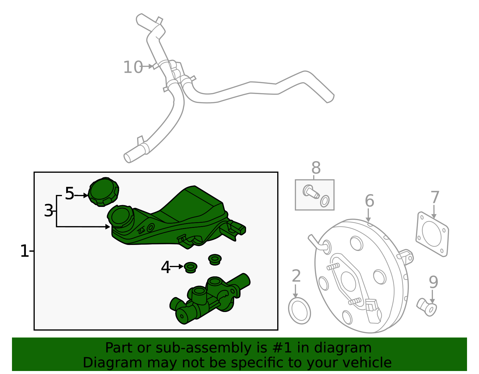 58510-R0000 - Master Cylinder 2022-2025 Kia Carnival | Kia.Parts Store