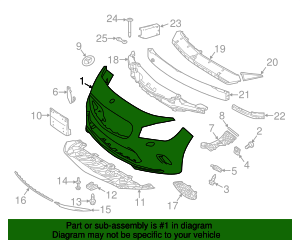 2017-2019 Mercedes-Benz CLA 250 Bumper Cover 117-880-11-00-9999 | Buy ...
