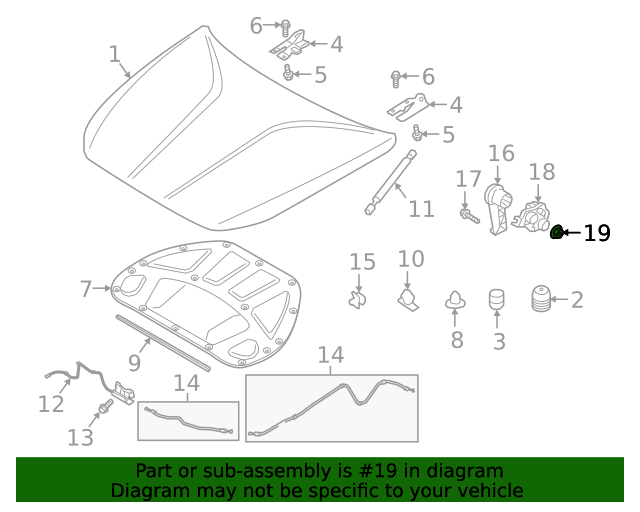 81385-3B000 - Handle Base Grommet - 1999-2021 Hyundai | World OEM Parts ...