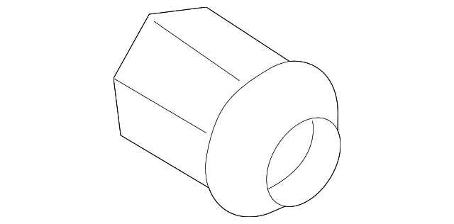 Genuine OEM Wheel Nut Part# 605123499 Fits Jaguar Land Rover Cary