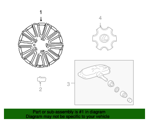 4261A-60010 - Wheel - 2008-2011 Lexus LX570 | MyLexusParts