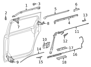 2021-2022 Toyota Sienna End Cap Molding 68374-08031 | Toyota Parts Center