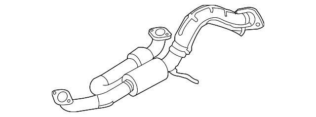 2007-2010 Kia Rondo Front Pipe 28610-1D300 | OEM Parts Online