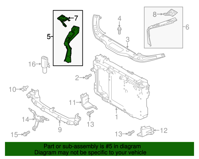 2013-2016 Mazda CX-5 Side Panel KD53-53-140 | RealMazdaParts.com