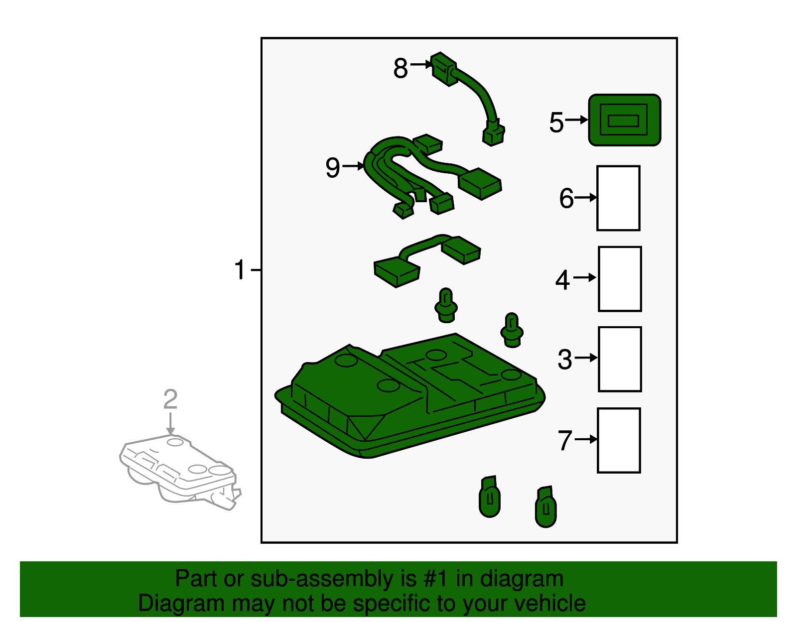2020-2024 Toyota 4Runner 2020-2024 Toyota 4Runner - Overhead Console ...