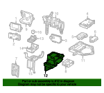 205-545-89-00 - Control Module Mount Bracket 2015-2018 Mercedes-Benz ...