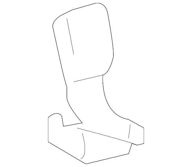 2003-2009 Toyota 4Runner Seat Belt (Right, Rear) 73380-35160-B0 ...