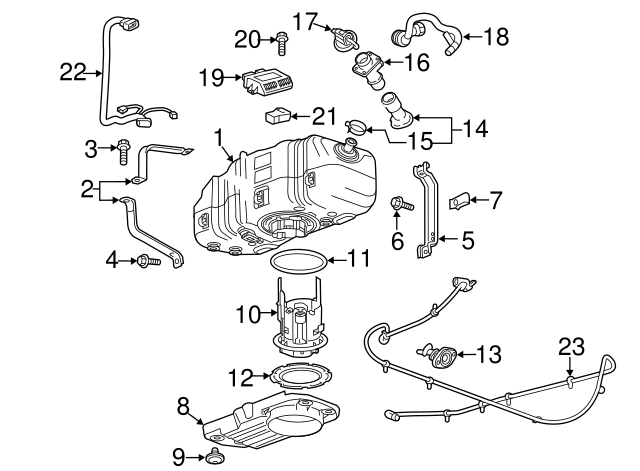 2006-2021 GM Engine Crankshaft Main Bearing Cap Bolt 11610074 ...