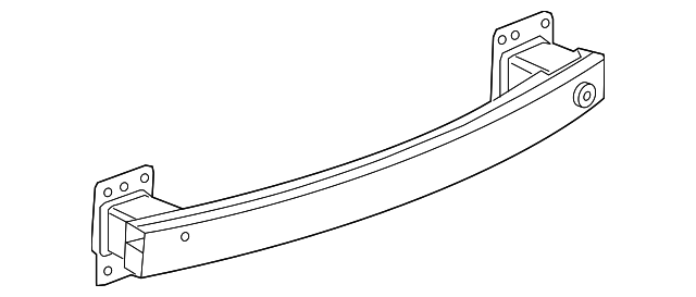 2018-2024 GM Rear Bumper Impact Bar 23462897 | Auto Parts Express