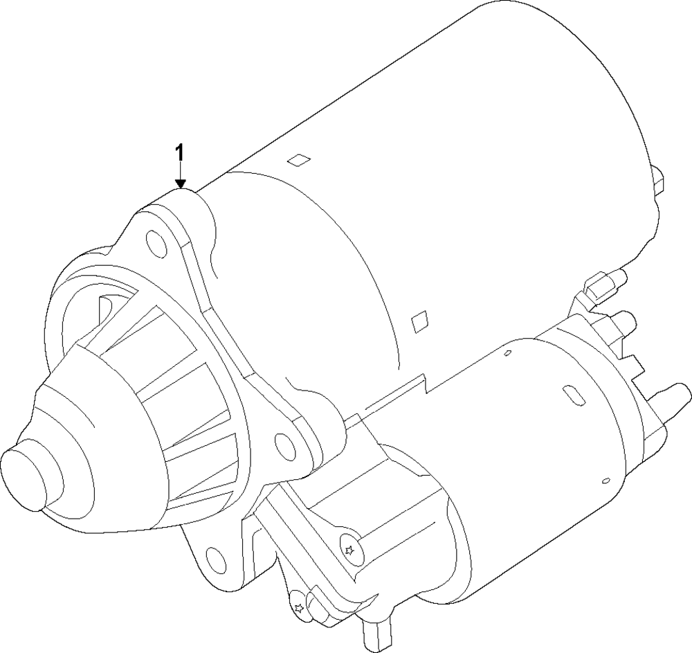 PC3Z-11002-A - Starter 2023-2024 Ford | Ford Parts Direct