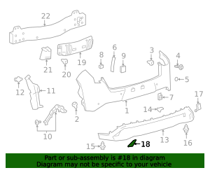 2019-2023 Lexus Reflector Panel 81910-76010 | AutoNationParts.com
