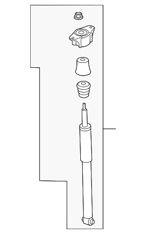 31262677 - Shock Absorber - 2004-2013 Volvo | Volvo OEM Parts Direct