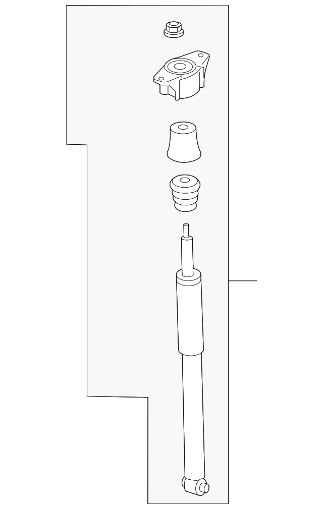 2004-2013 Volvo Shock Absorber 31262677 | OEM Parts Online
