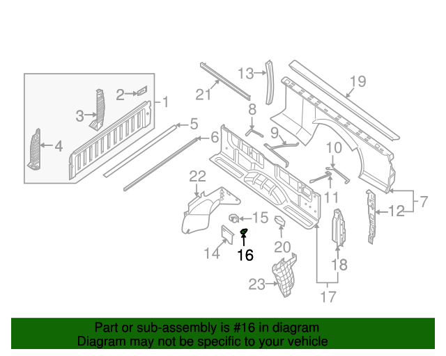 2000-2020 Nissan Various Nissan Models, Fuel Door Rubber Bumper Stopper ...