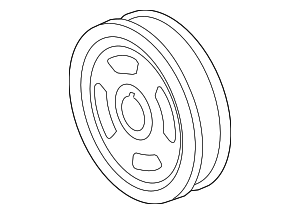 2009-2019 Toyota Crankshaft Pulley 13470-0V020 | Toyota Parts Center