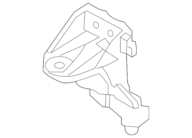 2009-2014 Nissan Murano Front Mount Bracket 11274-JP01B | TascaParts.com