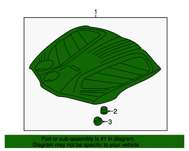 Genuine Engine Cover for 2013-2017 Hyundai Azera | Part# 29240-3CFC0 ...