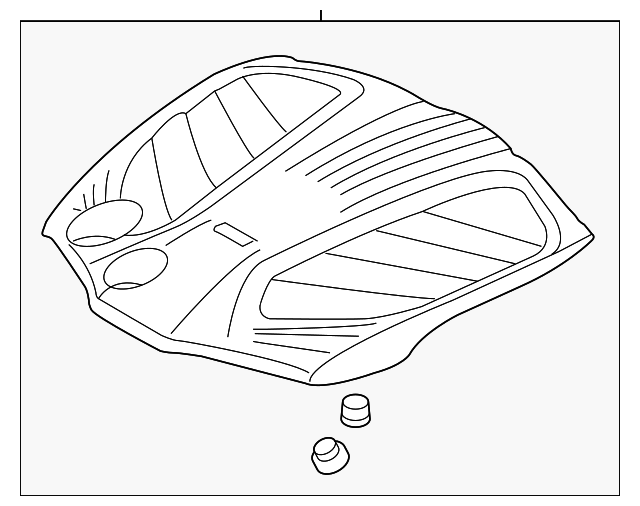 Genuine Engine Cover for 2013-2017 Hyundai Azera | Part# 29240-3CFC0 ...
