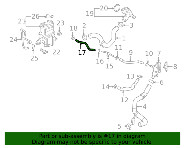 16282-F0150 - Connector Hose 2019-2024 Toyota RAV4 | Longo Toyota Parts