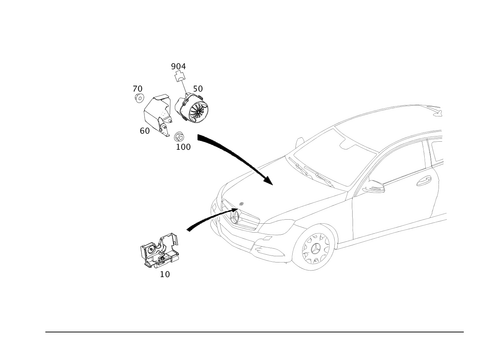 Anti-Theft Alarm System for 2013 Mercedes-Benz C 250 | Mercedes-Benz ...