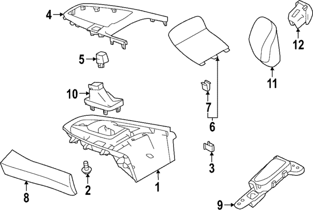 2022-2024 Subaru WRX Shift Indicator 35170VC010 | Subaru Parts Store