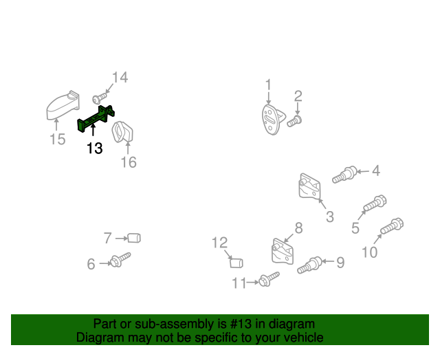 2009-2017 Audi Check Rod 8R0-837-249-F | OEM Parts Online