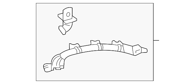 2014-2019 Toyota Highlander Roof Trim 62460-0E010-A0 | Toyota Parts Center