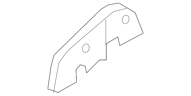 2017-2022 Chevrolet Heater Core Tube Bracket 42423941 | GMPartsDirect.com