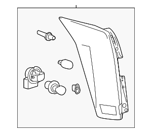 22774014 - OEM GM Tail Lamp Assy | GMPartsCenter.net | GM Parts Center