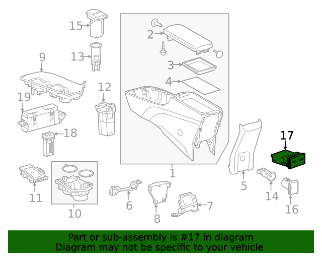 Socket USB Charger 85532-06050 | Toyota Parts Center