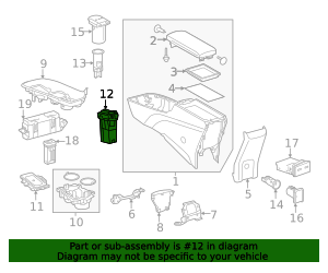 86190-12040 - Audio Auxiliary Jack 2019-2021 Toyota | AutoNationParts.com