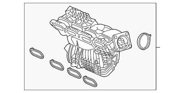 17100-5BA-A01 - Intake Manifold 2016-2025 Honda | Honda Parts Online