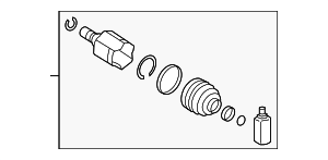 2016-2019 Hyundai Inner Cv Joint 49582-2W080 | OEM Parts Quick