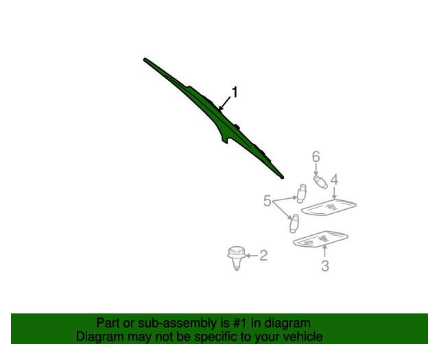 51437046410 - 2001-2003 BMW Upper Quarter Trim (51-43-7-046-410) | BMW ...
