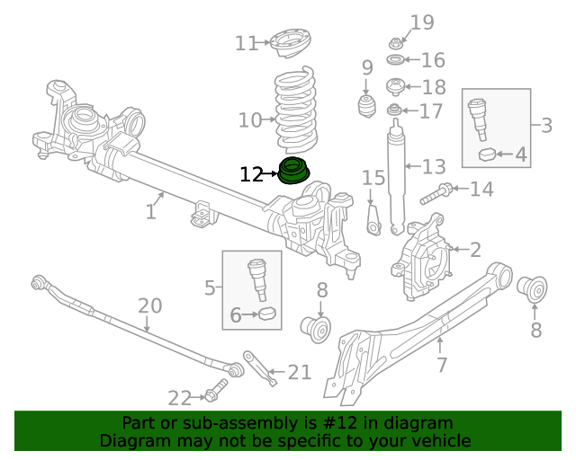2019 Ram Lower Insulator 68137838AB | TascaParts.com