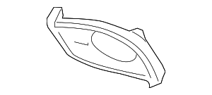 2011-2015 Infiniti Lamp Housing 62256-1NX0A | Infiniti OEM Parts Online