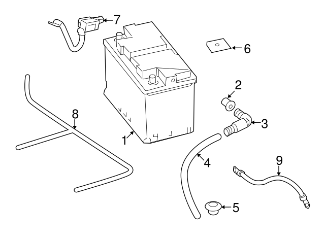 001-982-82-08 - Vehicle Battery 2001-2021 Mercedes-Benz | Mercedes-Benz ...