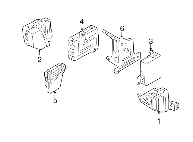 2014-2015 Hyundai Equus Body Control Module 95400-3N810 | OEM Parts Online
