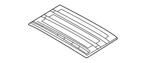 54128263962 - 2000-2006 BMW X5 Sunshade (54-12-8-263-962) | BMW of ...