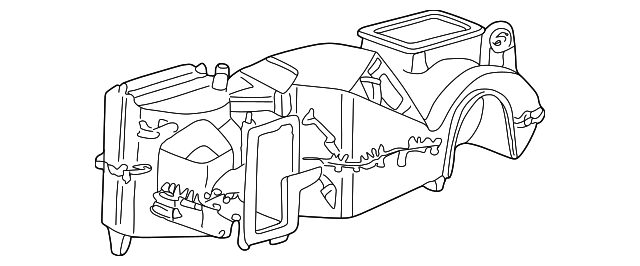 1997-2005 Porsche Evaporator Assembly 996-573-901-02 | Gaudin Porsche Parts